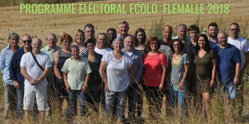 PROGRAMME ELECTORAL ECOLO 2018 | Ecolo Flémalle
